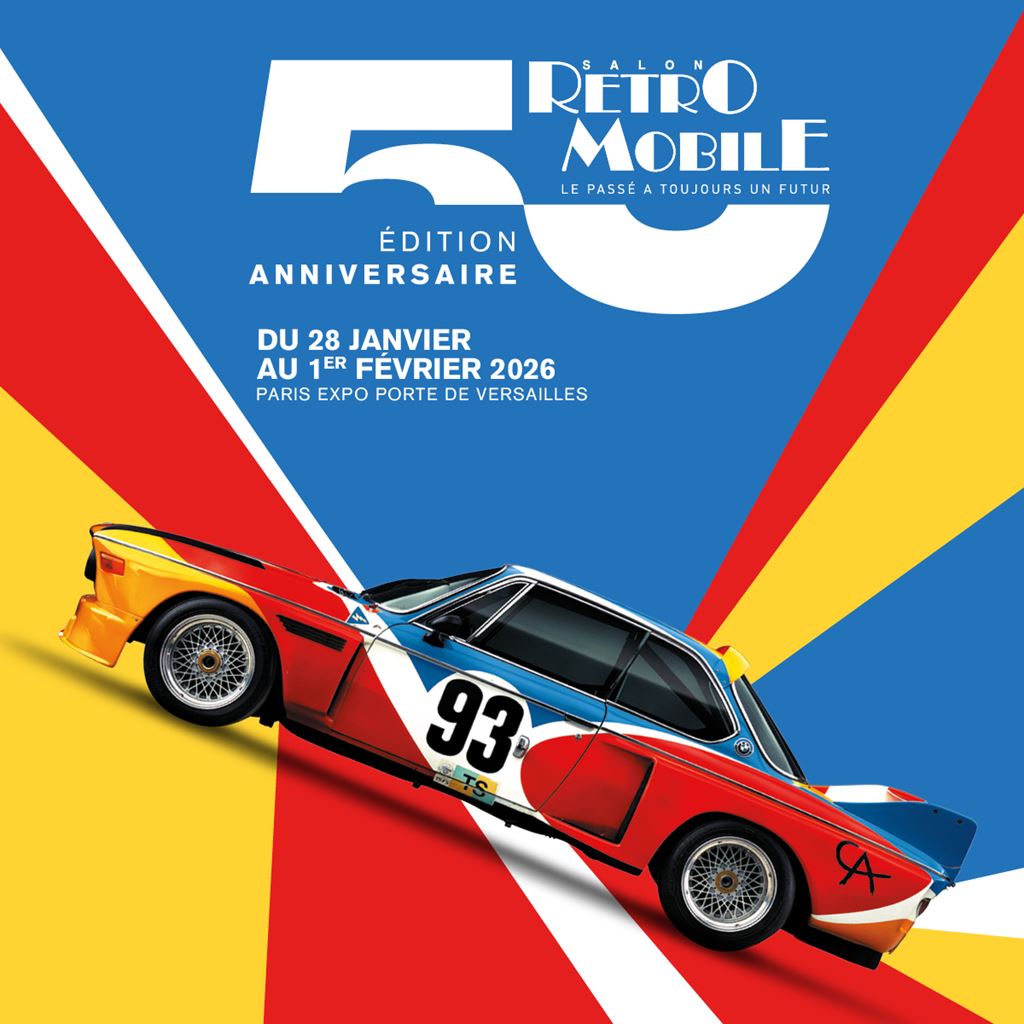 LE BMW ART CAR WORLD TOUR FAIT ESCALE A RETROMOBILE 2026