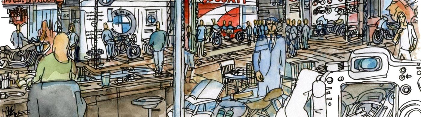 Reveal of the Retromobile Motorcycle Zone